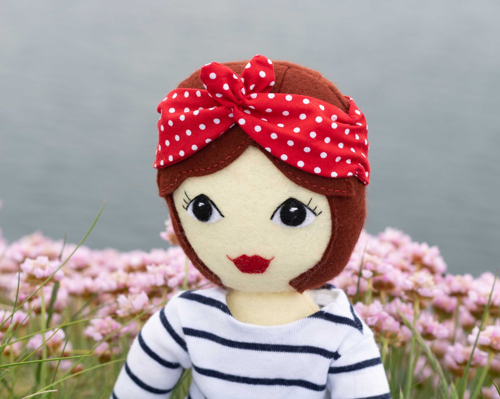 Tilly Doll Sewing Pattern, PDF Pattern for 16 Inch Felt Doll With ...