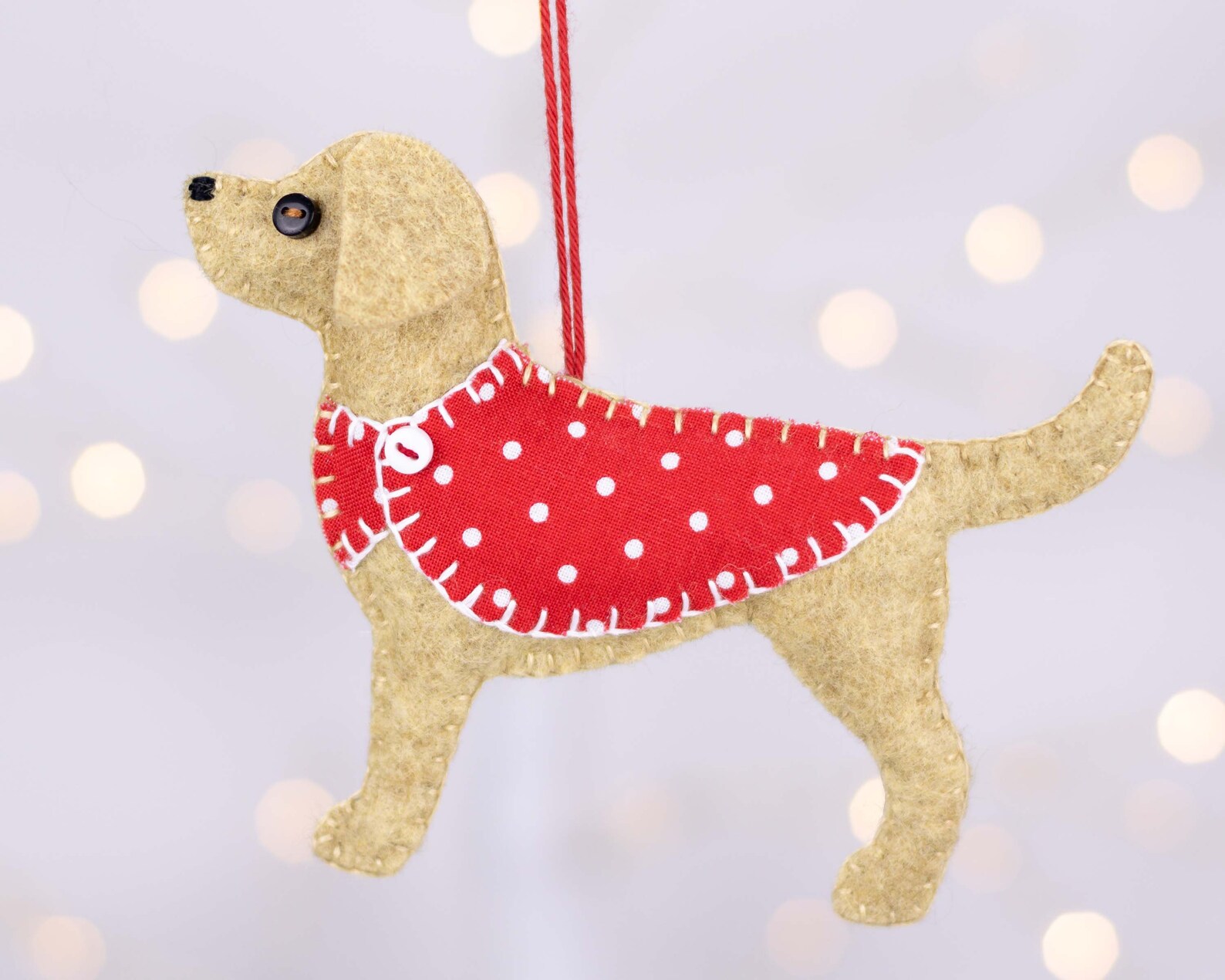 Labrador Felt Ornament PDF Sewing Pattern | Etsy