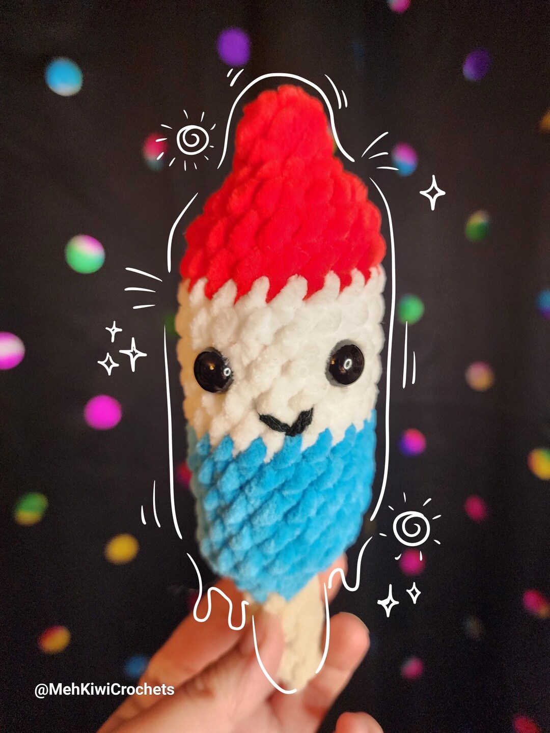 Popsicle Plush Pattern - Etsy