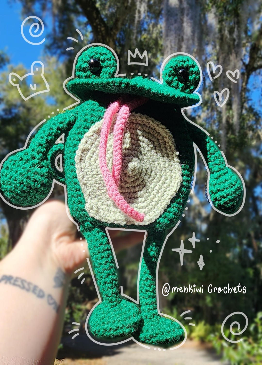 Lil’ Froggy Bag (pattern) - Etsy
