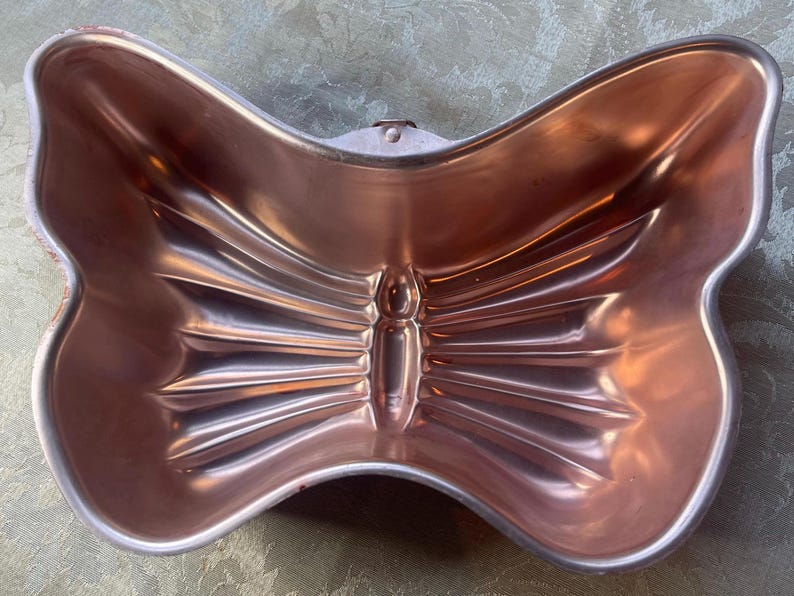 Vintage Butterfly Copper-painted Mold - Etsy