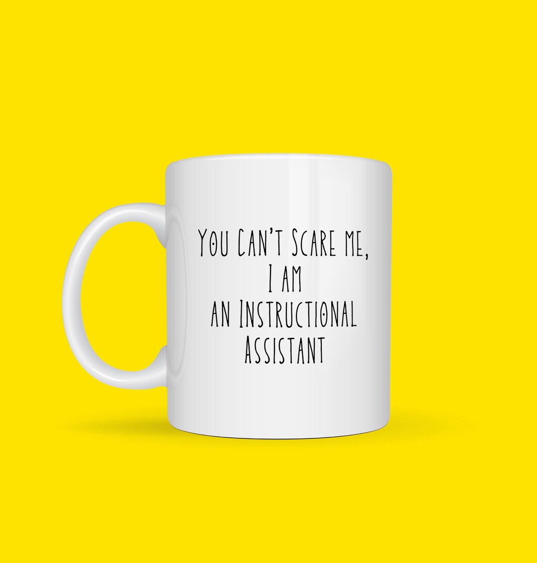 Funny Instructional Assistant Mug for Instructional Assistant Gift Mug ...