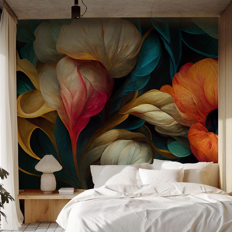 Colorful Wall Murals - Etsy