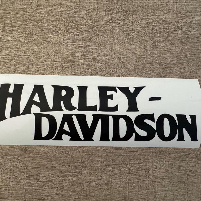 Harley Davidson Stickers - Etsy