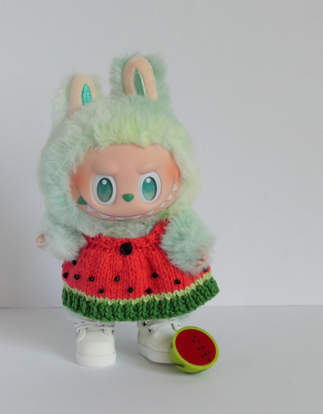 Watermelon Dress for Labubu - Etsy