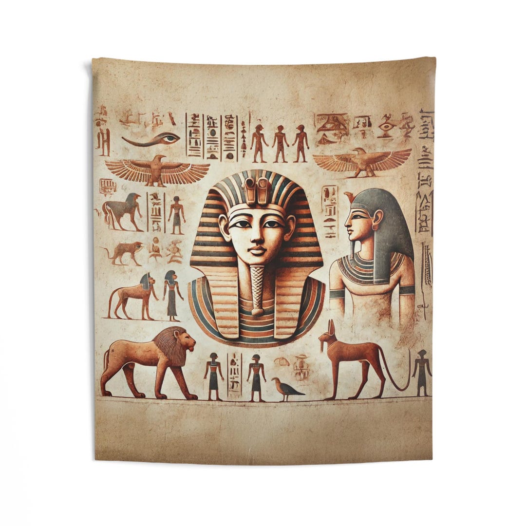 Ancient Egyptian Legacy - the Mystery of Wall Paintings - Etsy