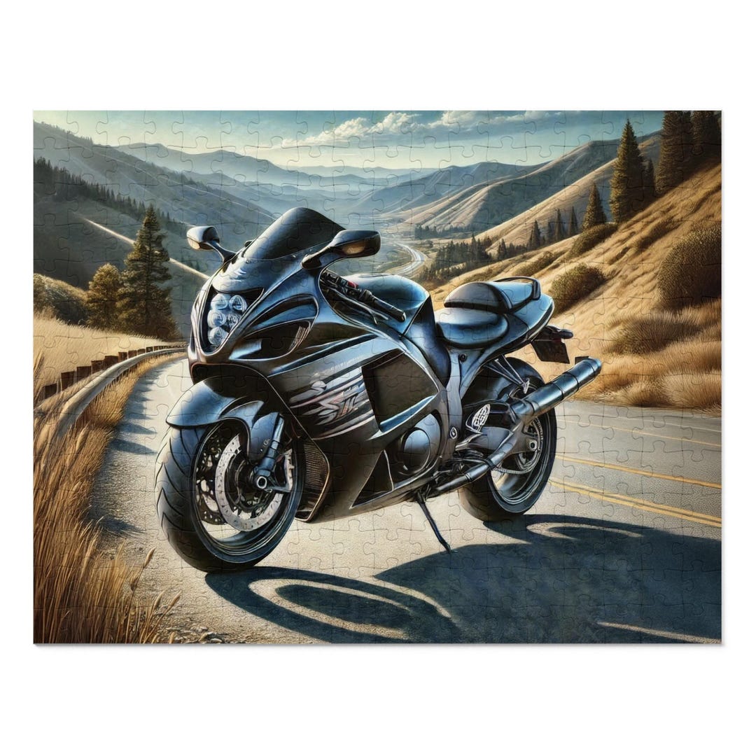 Suzuki HAYABUSA Jigsaw Puzzle A Symbol of Elegance and Power - Etsy