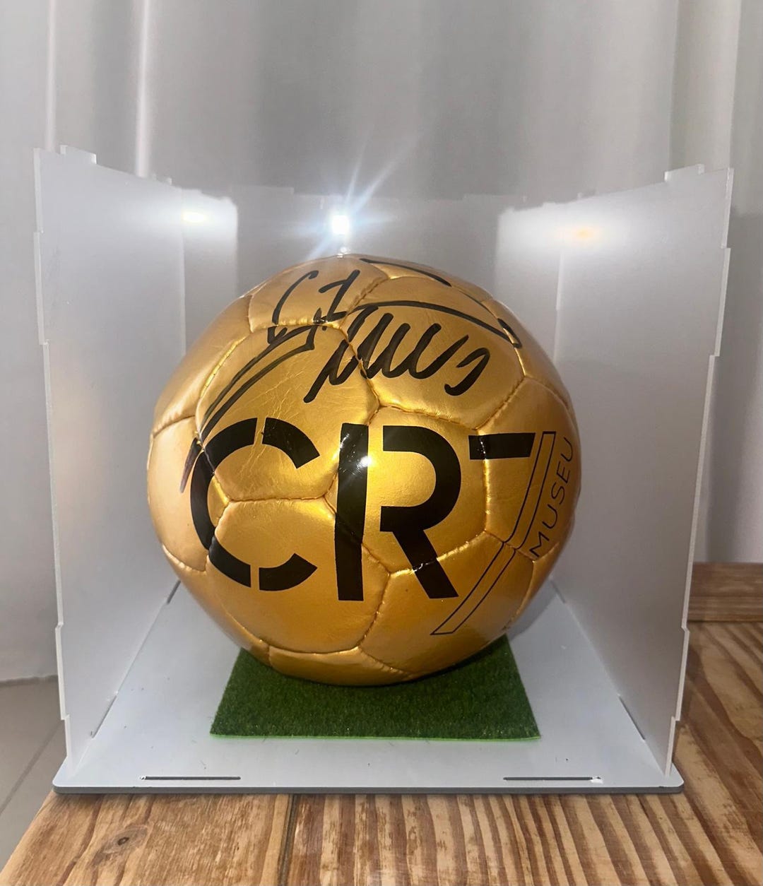 Hand-signed CR7 Museum Ball COA Photo - Etsy