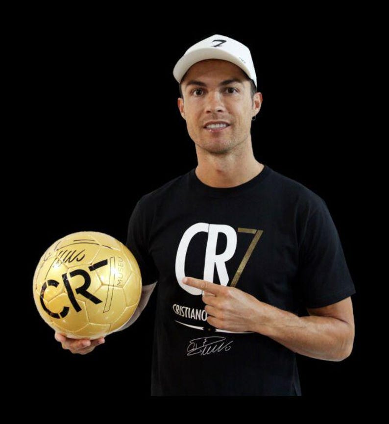 Hand-signed CR7 Museum Ball COA Photo - Etsy