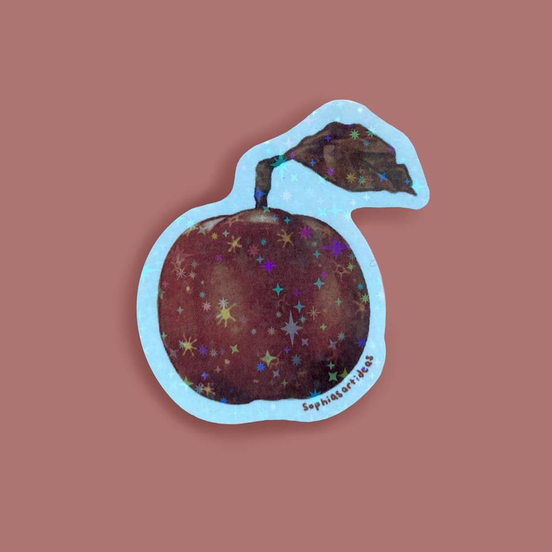 Fantastic Mr Fox - Apple Sticker - Etsy