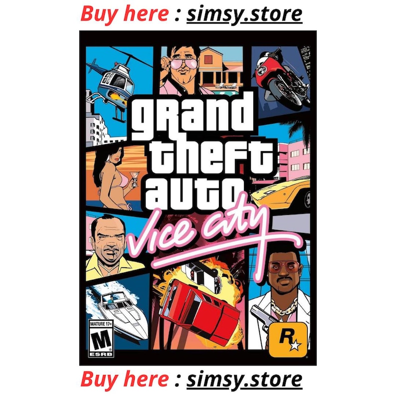 Grand Theft Auto : Vice City PC Game Digital Download Full Version ...
