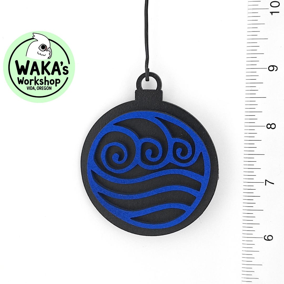 Water Tribe Ornament – Avatar the Last Airbender Waterbender Symbol ...