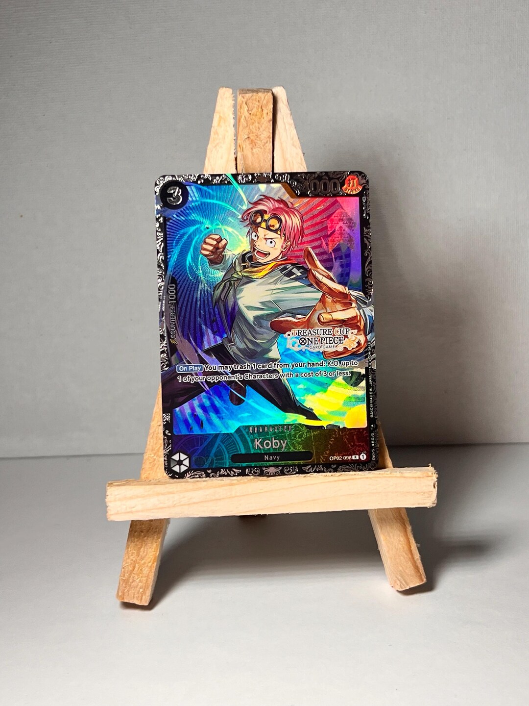 PROXY Koby OP02-098 One Piece TCG Treasure Cup Promo English PROXY - Etsy