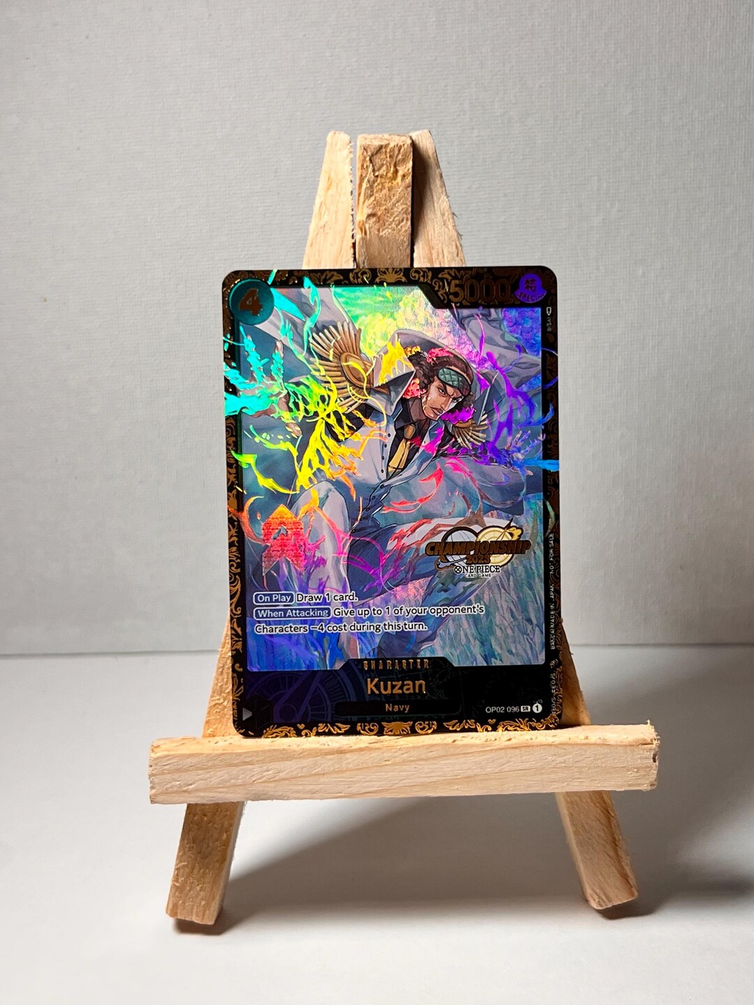 PROXY Kuzan OP02-096 One Piece TCG Treasure Cup Promo English Proxy - Etsy