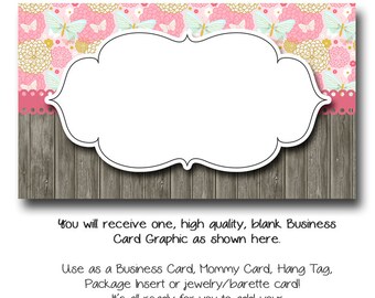 Craft Business Card Template Crafting Business Card Made | Etsy