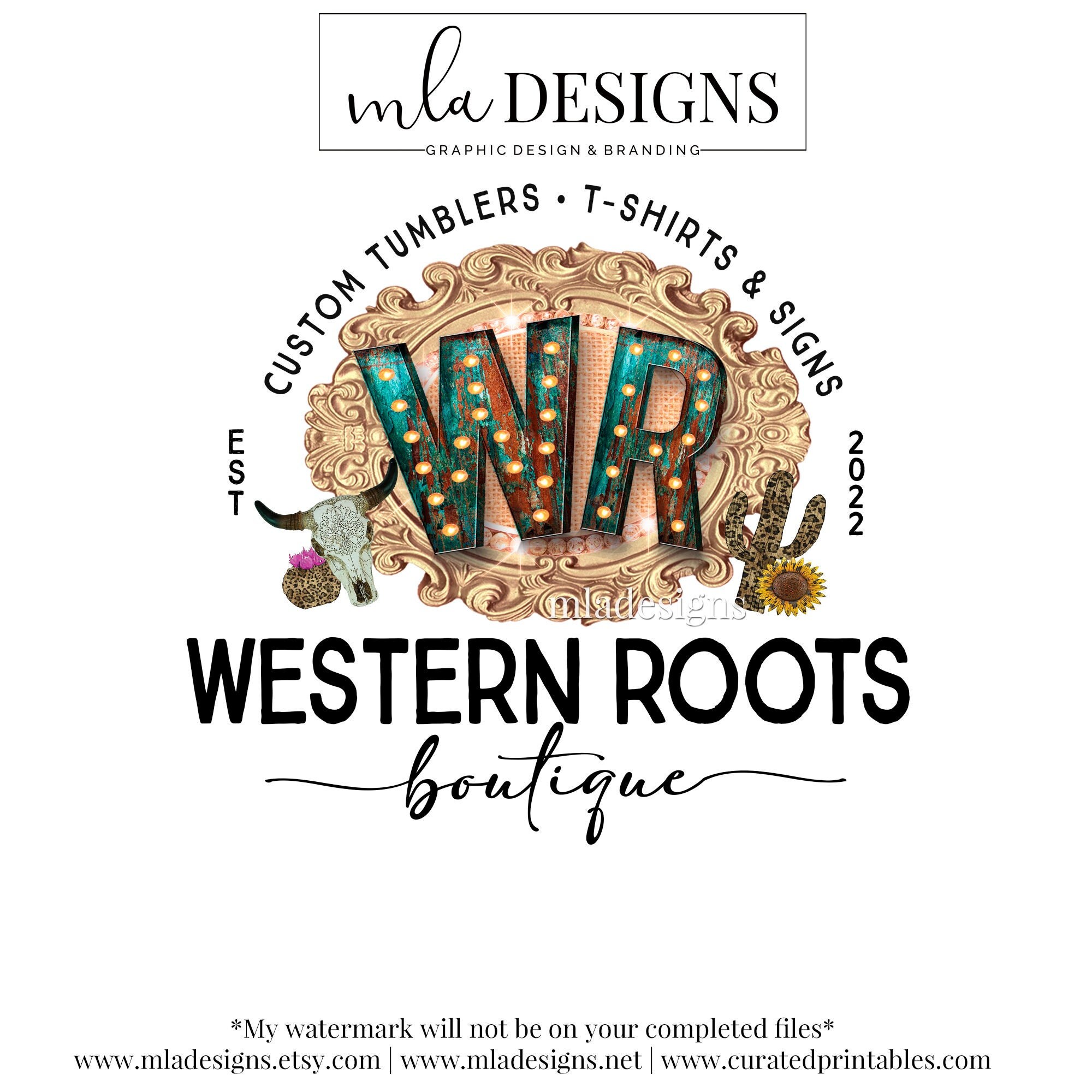 Western Logo Graphic Design