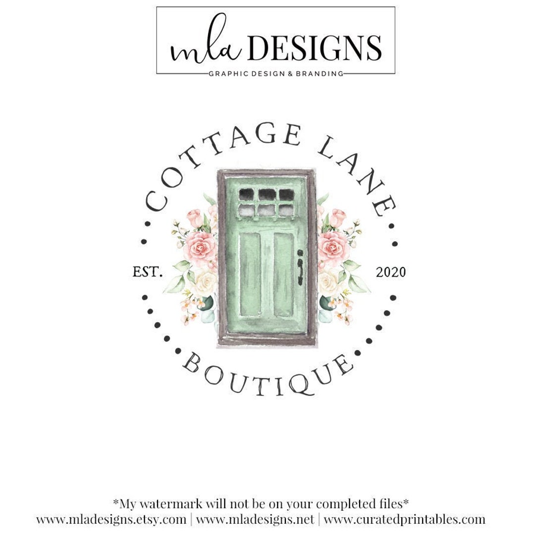 Door Logo Realtor Logo, Boutique Logo, Front Door Logo, Premade Logo ...