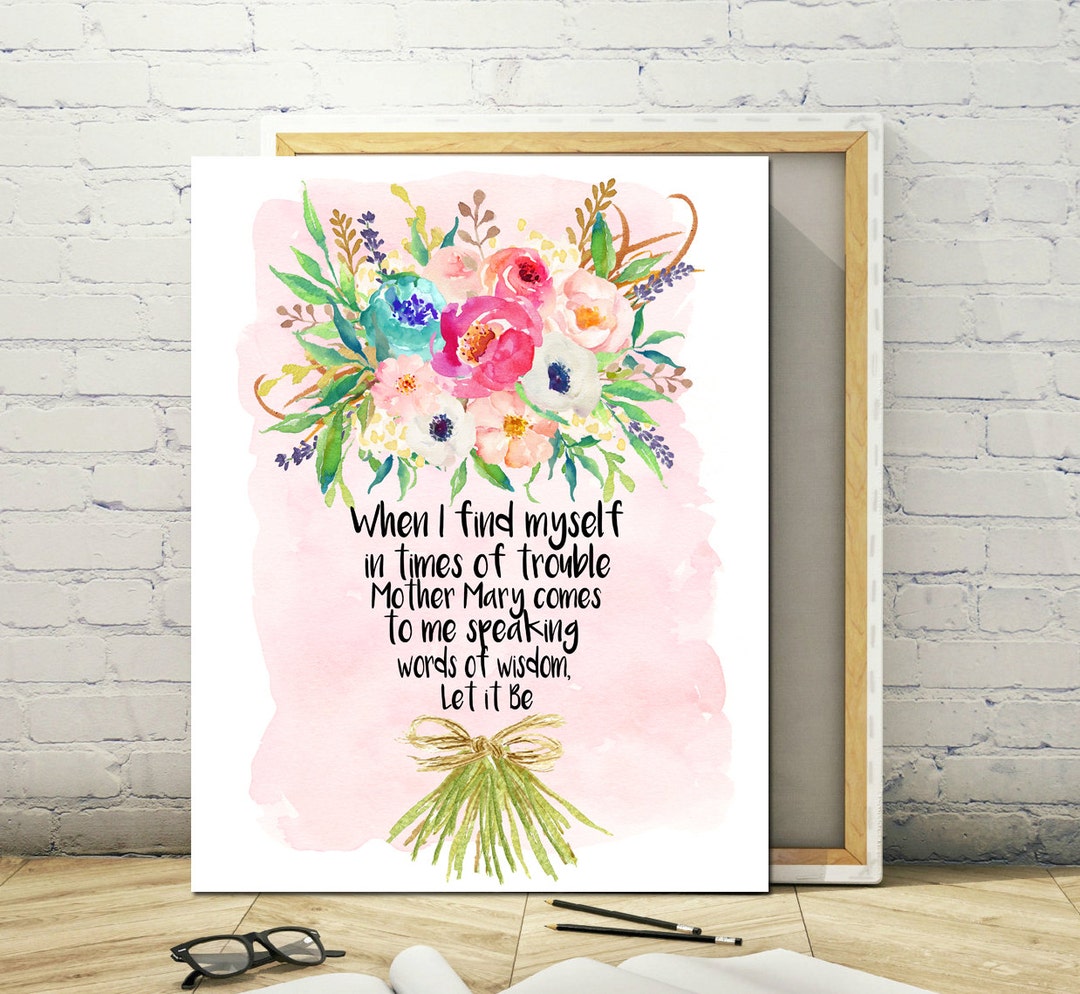 Printable Art 11 X 14 - Instant Print, Poster, Frameable Floral Art ...
