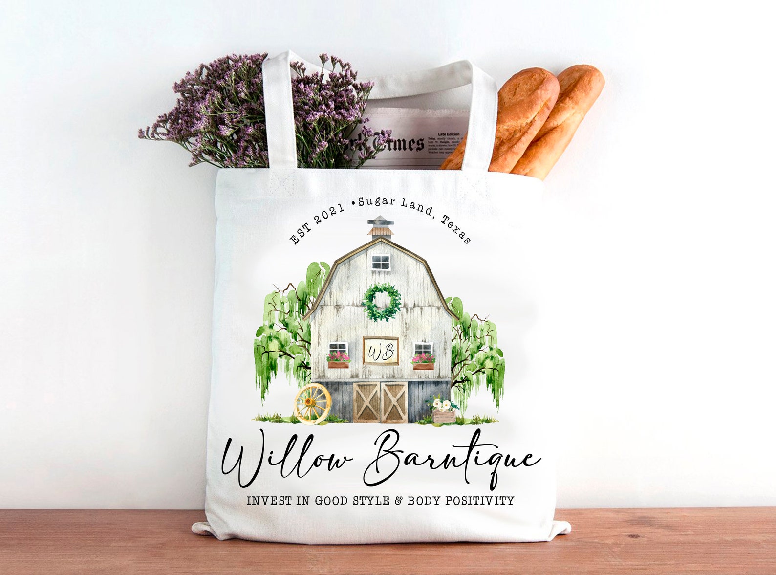 DIY Barn Logo - Editable White Barn Logo, Farm Logo, Boutique Logo ...