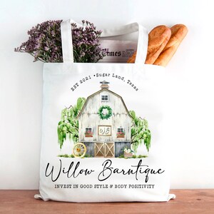 DIY Barn Logo - Editable White Barn Logo, Farm Logo, Boutique Logo ...