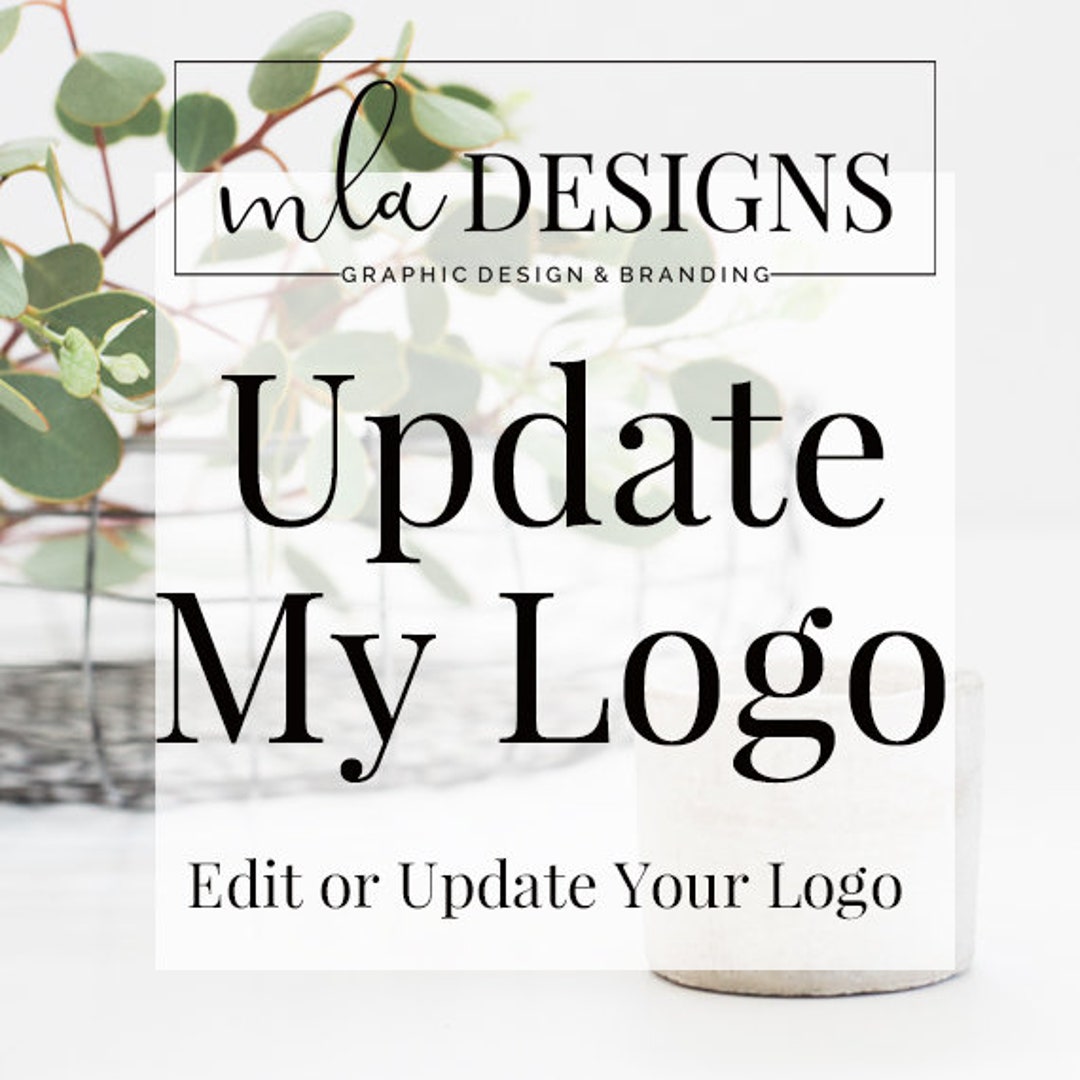 Update My Logo - Etsy