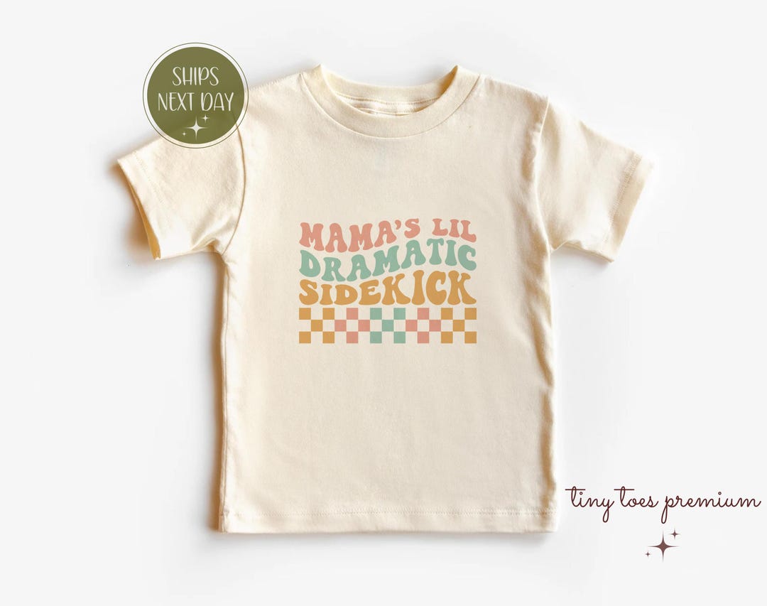 Lil' Dramatic Sidekick Baby Onesie: Funny Sassy Toddler Tee - Etsy