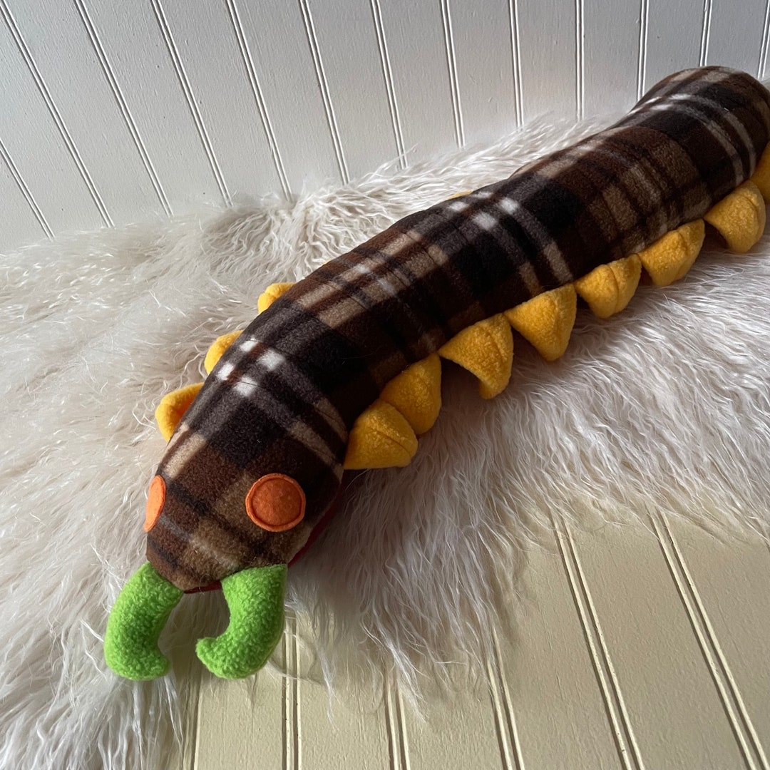 Rustic Plaid Centipede Plush, Centipede Toy, Plush Bug, Plush Insect ...