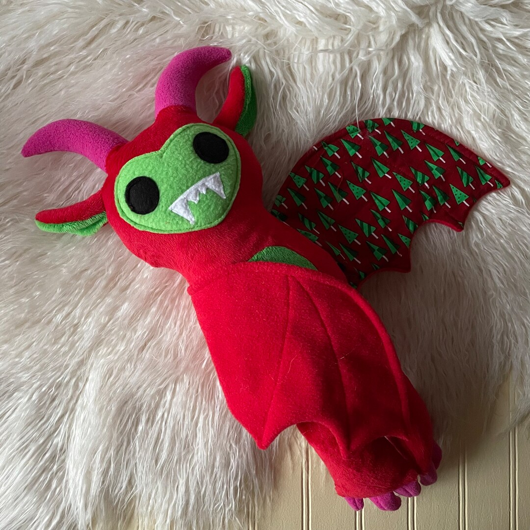 Christmas Sprite, Monster Plush - Etsy