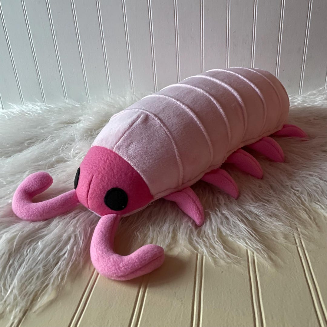 Pink Pill Bug Plush, Potato Bug, Roly Poly Bug - Etsy