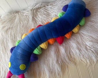 Stripey Centipede Plush, Centipede Toy, Plush Bug, Plush Insect ...