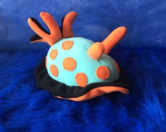 Little Sea Slug, Nudibranch Plush, Chromodoris Africana, Pyjama Slug - Etsy
