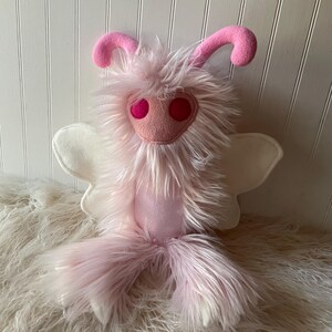 Pink Mothman, Monster Buddy, Toy Monster, Plush Mothman - Etsy