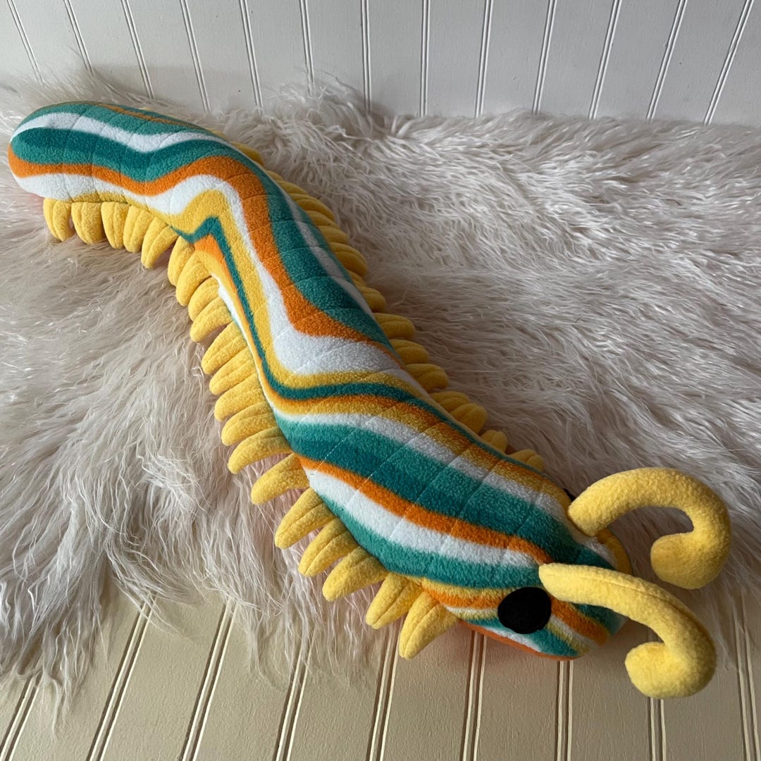 Mini Canyon Millipede Plush, Millipede Toy, Plush Bug, Plush Insect - Etsy