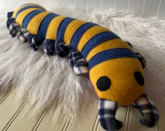 Rainbow Centipede Plush, Centipede Toy, Plush Bug, Plush Insect ...