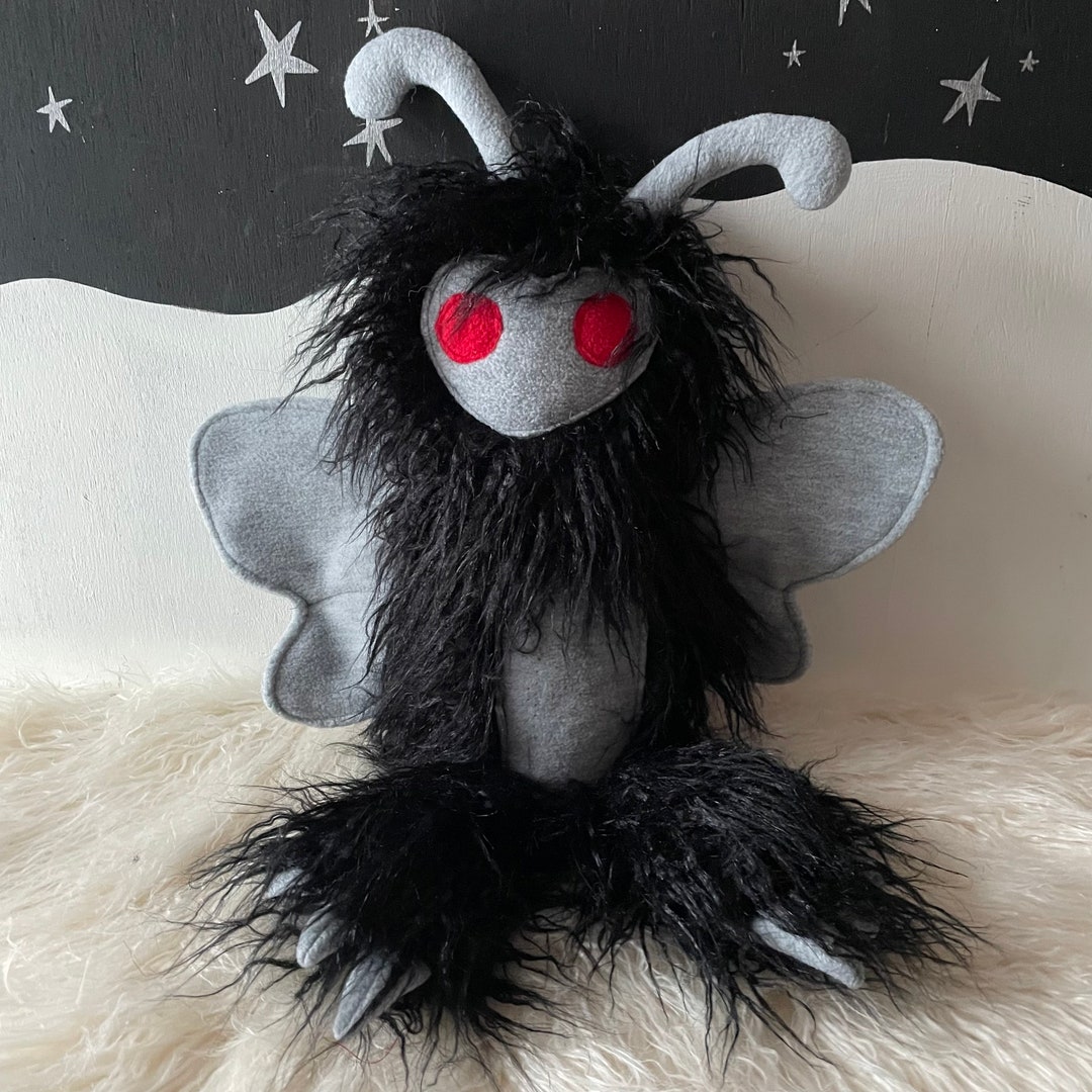 Mothman, Monster Buddy, Toy Monster, Plush Mothman - Etsy