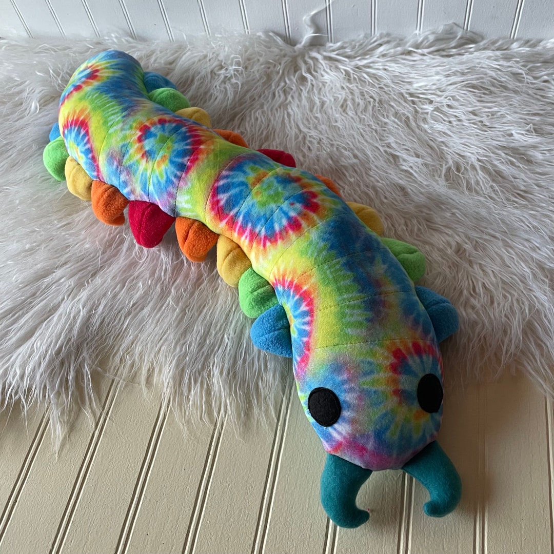 Rainbow Centipede Plush, Centipede Toy, Plush Bug, Plush Insect ...