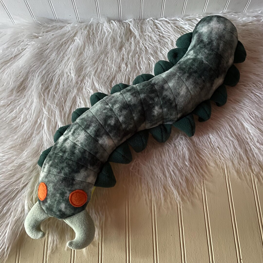 Mossy Forest Centipede Plush, Centipede Toy, Plush Bug, Plush Insect ...