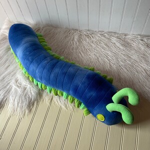 Blue Tide Millipede Plush, Millipede Toy, Plush Bug, Plush Insect - Etsy