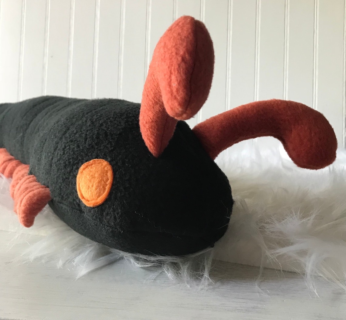 Giant African Millipede Plush Millipede Toy Plush Bug Plush - Etsy