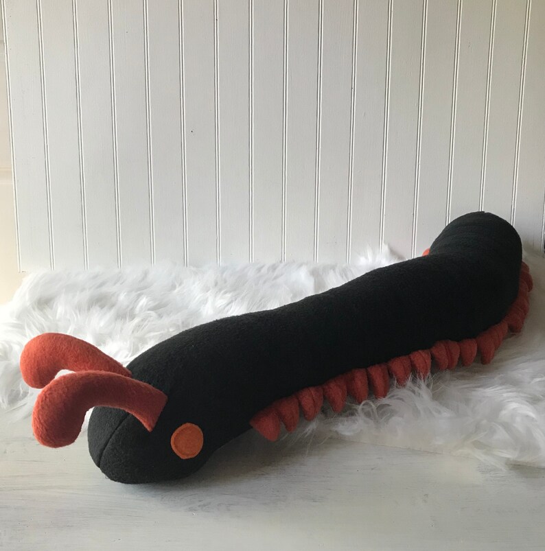 Giant African Millipede Plush Millipede Toy Plush Bug Plush - Etsy