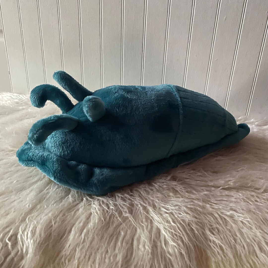 Teal Shorthair Slug, Plush Slug - Etsy