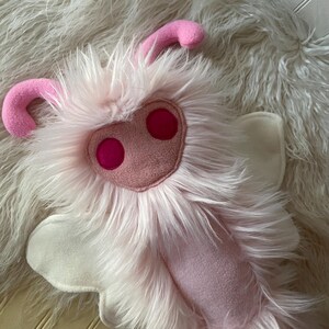 Pink Mothman, Monster Buddy, Toy Monster, Plush Mothman - Etsy