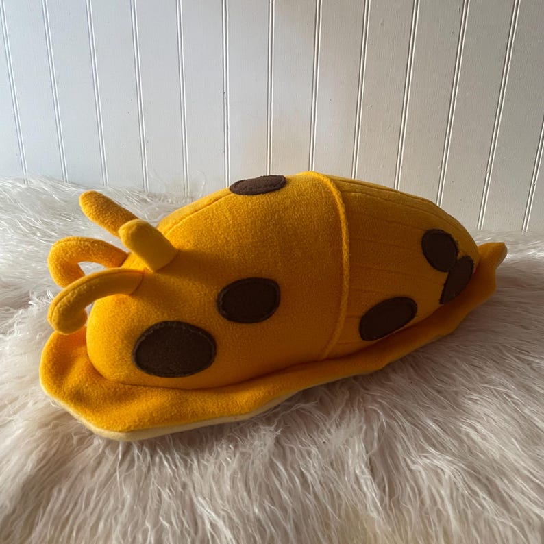 Golden Spotted Banana Slug, Plush Slug - Etsy