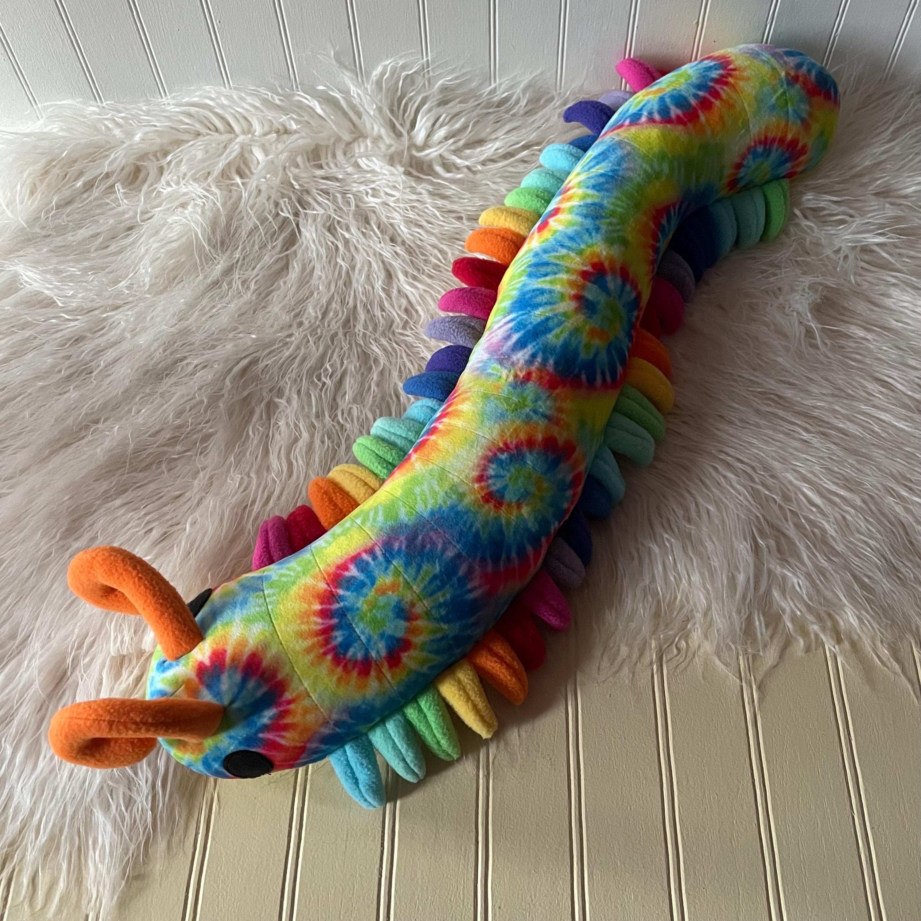 Rainbow Millipede Plush, Millipede Toy, Plush Bug, Plush Insect - Etsy
