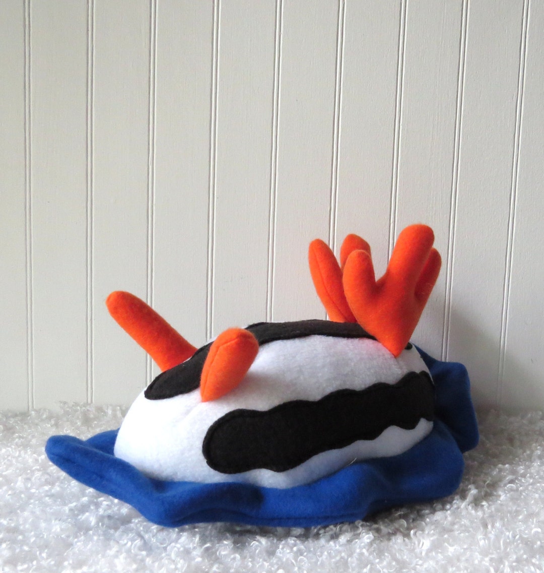 Little Sea Slug, Nudibranch Plush, Chromodoris Africana, Pyjama Slug - Etsy