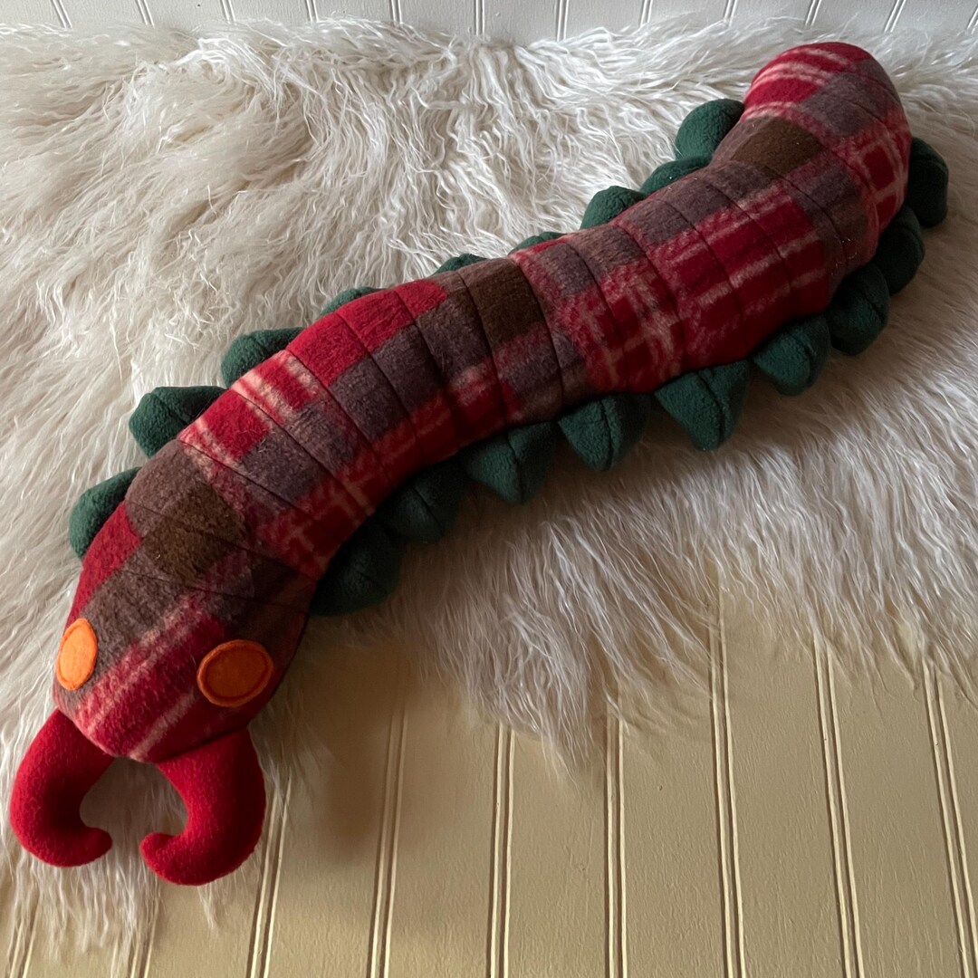 Cranberry Bog Centipede Plush, Centipede Toy, Plush Bug, Plush Insect ...