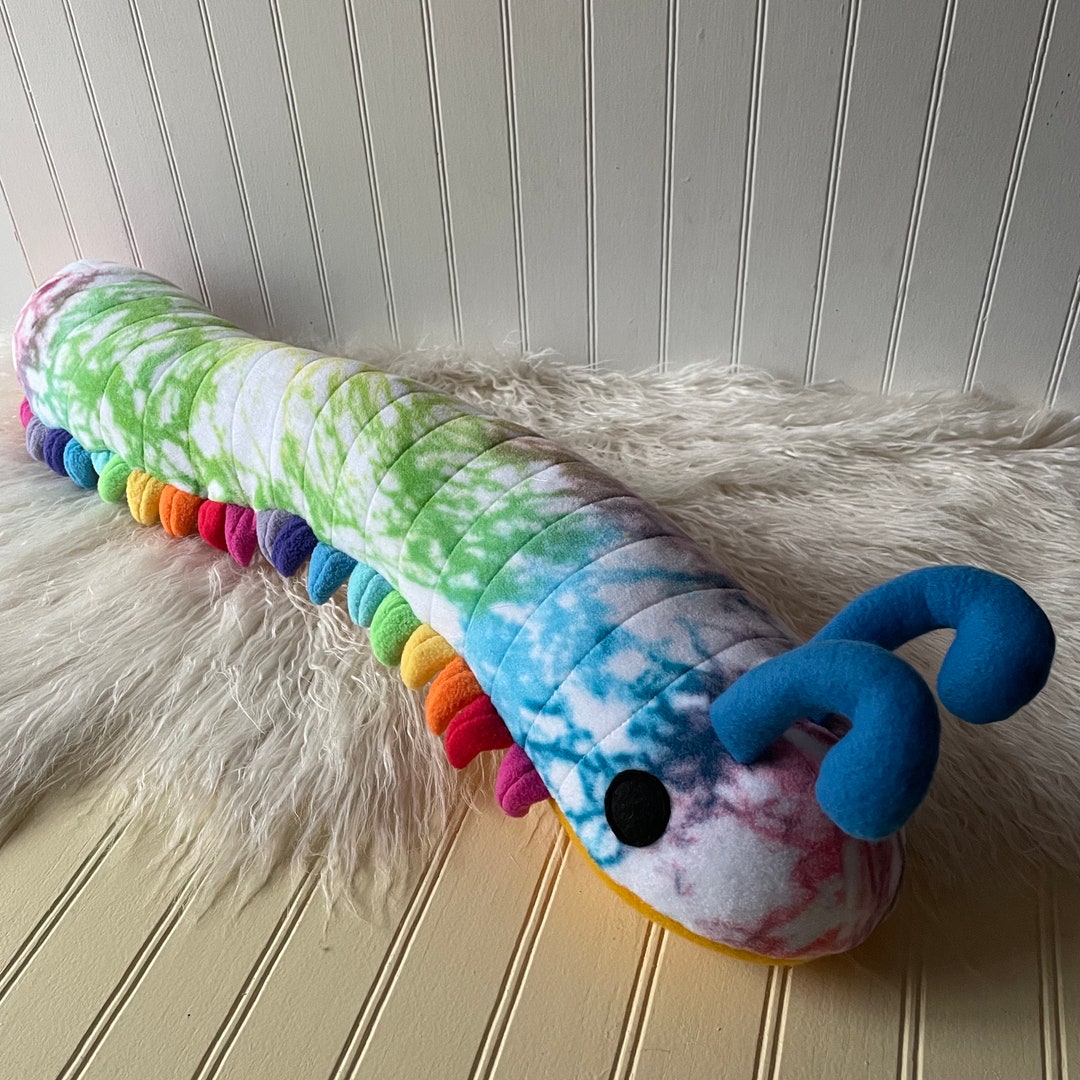 Rainbow Splash Millipede Plush, Millipede Toy, Plush Bug, Plush Insect ...