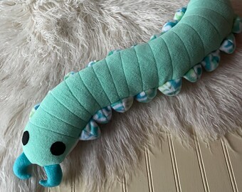 Rainbow Centipede Plush, Centipede Toy, Plush Bug, Plush Insect ...