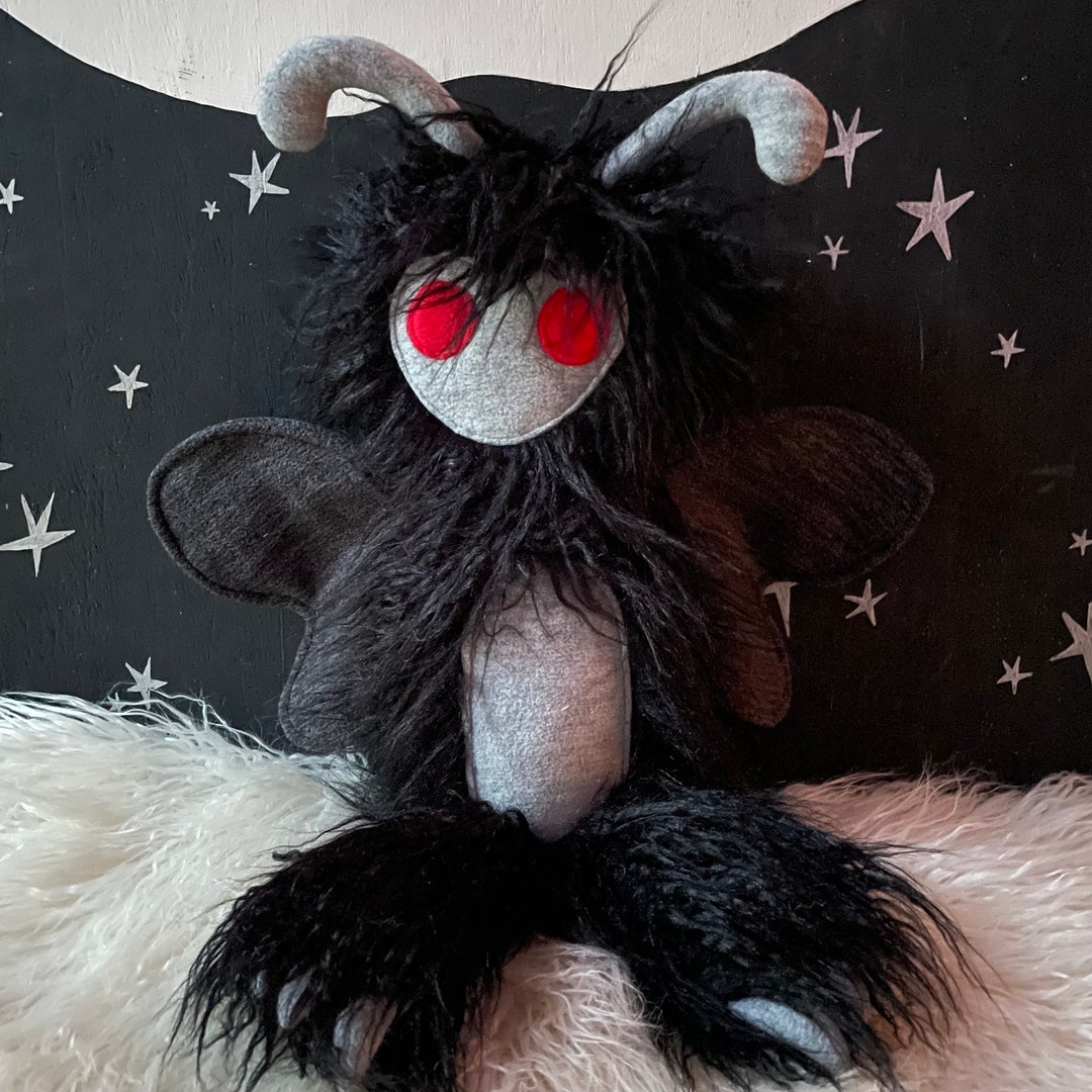 Mothman, Monster Buddy, Toy Monster, Plush Mothman - Etsy