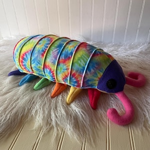Rainbow Pill Bug Plush, Potato Bug, Roly Poly Bug - Etsy